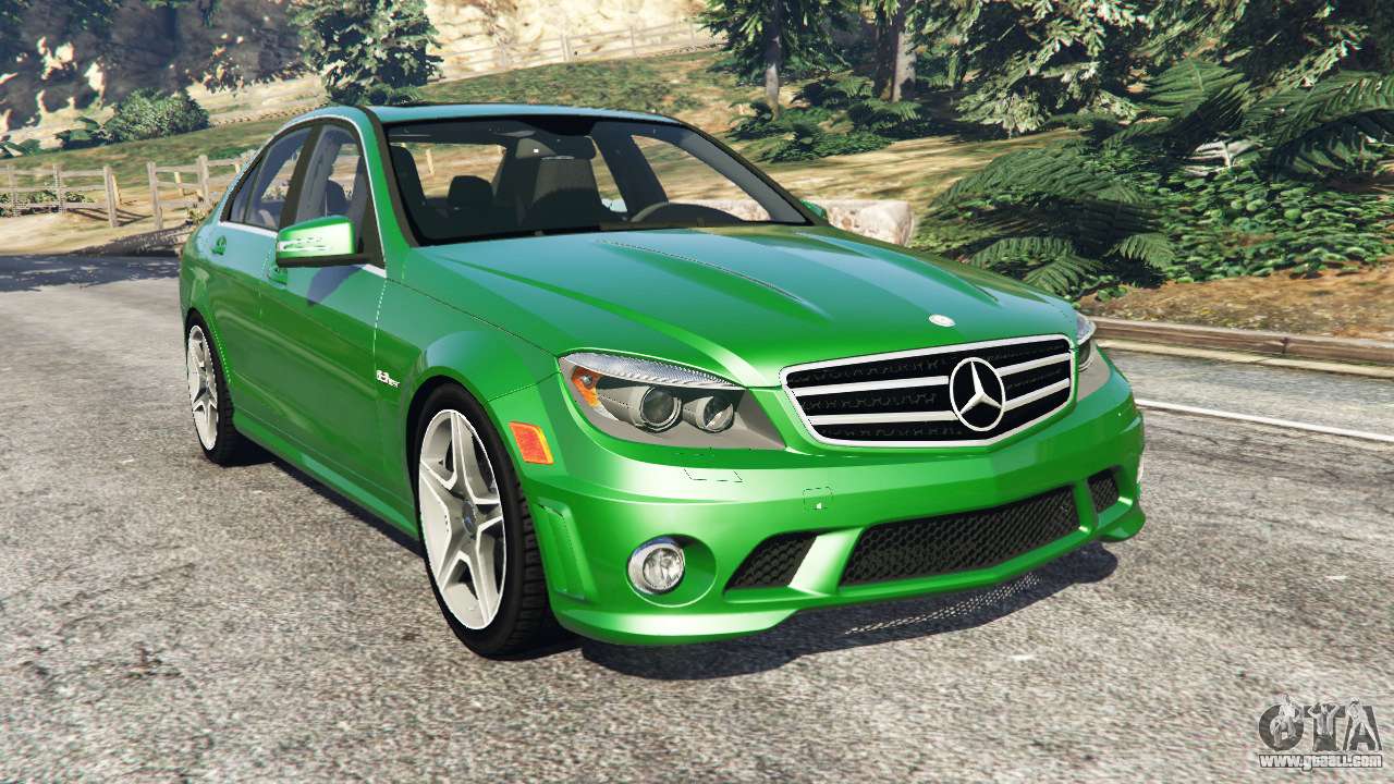 Mercedes Benz C63 W204 AMG For GTA 5