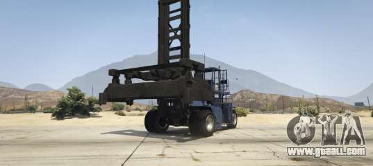 GTA 5 HVY Dock Handler - screenshots, features and description industrial transport.