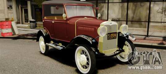 Ford Model T 1926 for GTA 4