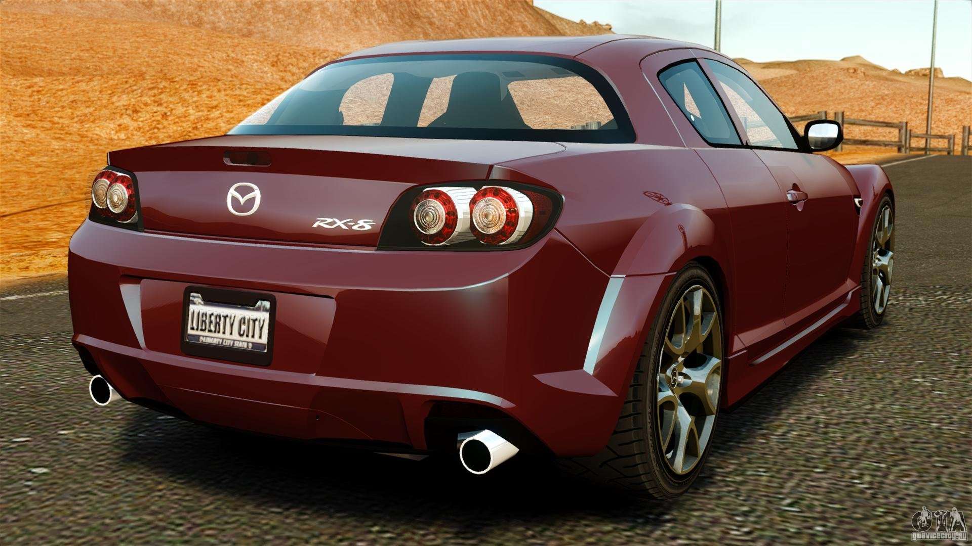 Mazda RX 8 R3 2011 For GTA 4