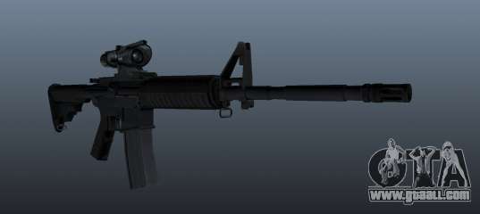 Automatic M4 carbine for GTA 4