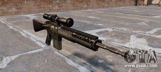 Sniper rifle Armalite AR-10 for GTA 4