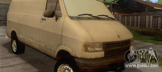 Dodge RAM Van 1500 for GTA San Andreas