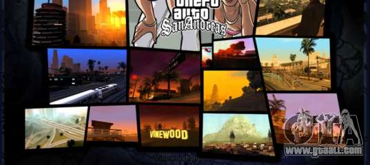 HD menus V.2.0 for GTA San Andreas