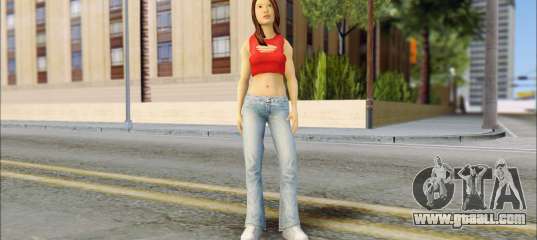 Young Street Girl for GTA San Andreas