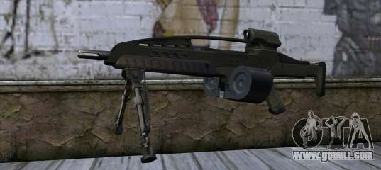XM8 LMG Olive for GTA San Andreas