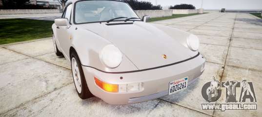 Porsche 911 (964) Coupe for GTA 4