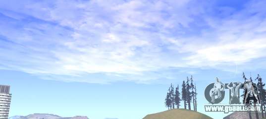 New clouds and Colormod for GTA San Andreas