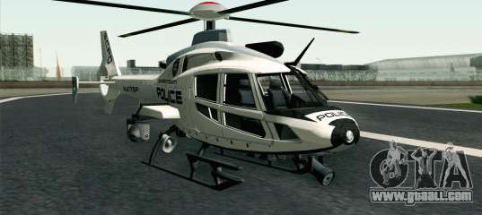 NFS HP 2010 Police Helicopter LVL 1 for GTA San Andreas