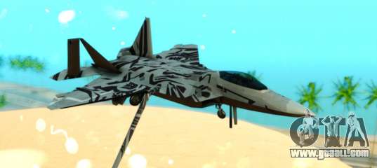 F-22 Raptor Starscream for GTA San Andreas