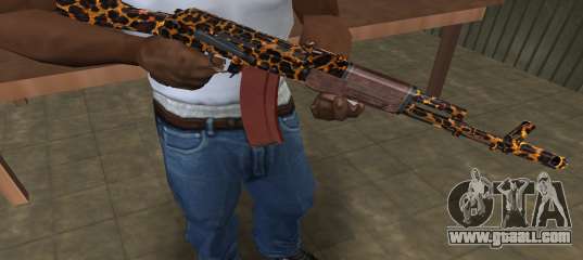 Leopard AK-47 for GTA San Andreas