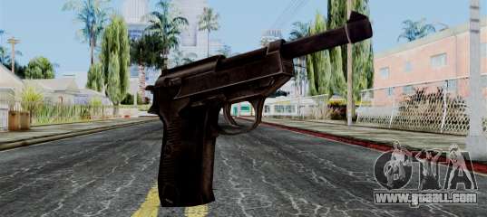 Walther P38 from Battlefield 1942 for GTA San Andreas