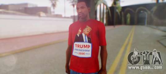 Trump for President T-Shirt for GTA San Andreas