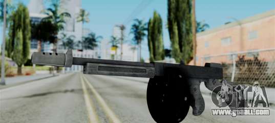 GTA 5 Gusenberg Sweeper - Misterix 4 Weapons for GTA San Andreas