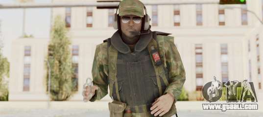 MGSV Ground Zeroes US Pilot v1 for GTA San Andreas