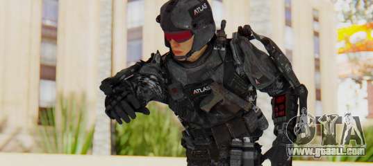 CoD Advanced Warfare ATLAS Soldier 1 for GTA San Andreas