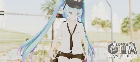 MMD Police Miku for GTA San Andreas