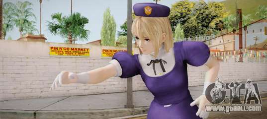 DoA 5 Marie Rose KOF DLC - Hinako Outfit for GTA San Andreas
