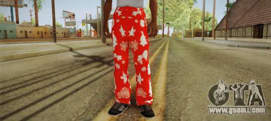 Christmas tights for GTA San Andreas