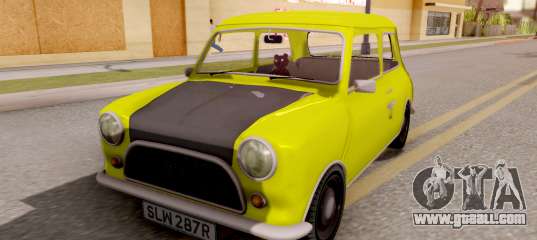 Mini Cooper 1300 Mr Bean for GTA San Andreas