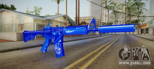 Dark Blue Weapon 2 for GTA San Andreas