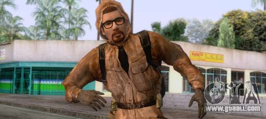 Freeman dressed as a Stalker for GTA San Andreas