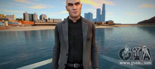 Agent 47 open jacket from Hitman Absolution for GTA San Andreas