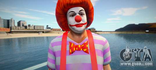 Clown wmoice for GTA San Andreas