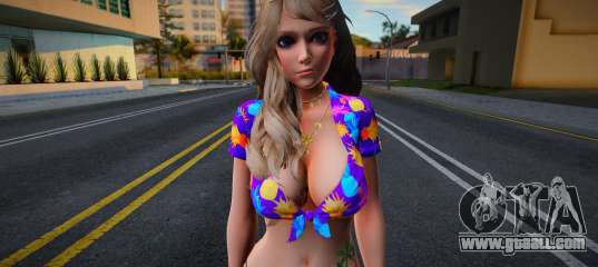 DOAXVV Amy - Loco Moco Vacation for GTA San Andreas