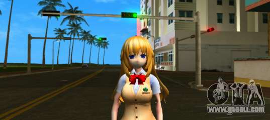 Vert (School Uniform) from Hyperdimension Neptun for GTA Vice City