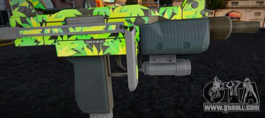 Micro SMG (Organics Finish) v4 for GTA San Andreas