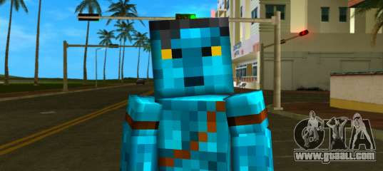 Steve Body Jake Sully for GTA Vice City