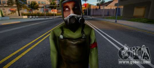 Gas Mask Citizens from Half-Life 2 Beta v5 for GTA San Andreas