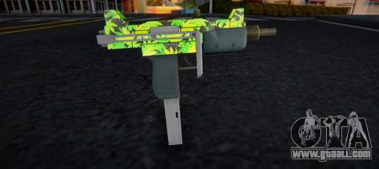 Micro SMG (Organics Finish) v2 for GTA San Andreas