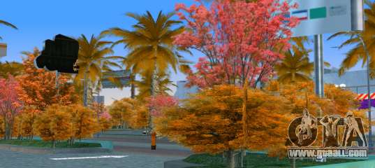 Autumn trees for GTA Vice City