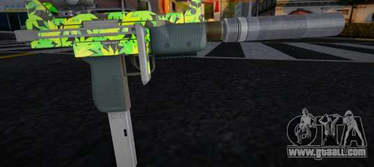 Micro SMG (Organics Finish) v13 for GTA San Andreas