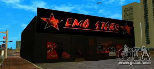 Emo Store for GTA Vice City