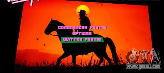 Red Dead Redemption 2 Menu 1 for GTA Vice City