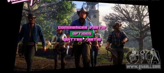 Red Dead Redemption 2 Menu 6 for GTA Vice City