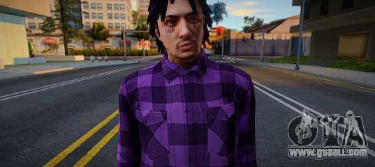 Purple Skin 1 for GTA San Andreas