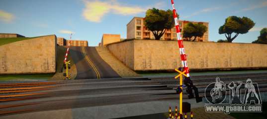 Indonesian Wantech Railroad Crossing v8 for GTA San Andreas