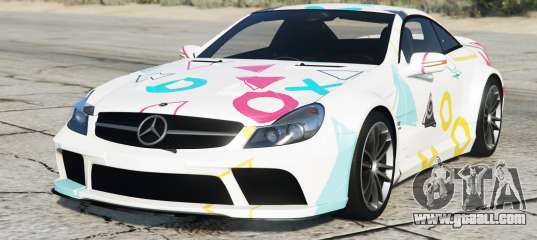 Mercedes-Benz SL 65 AMG Black Series 2008 S5 for GTA 5