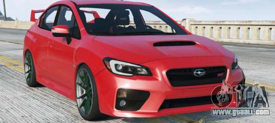 Subaru WRX Pigment Red [Add-On] for GTA 5