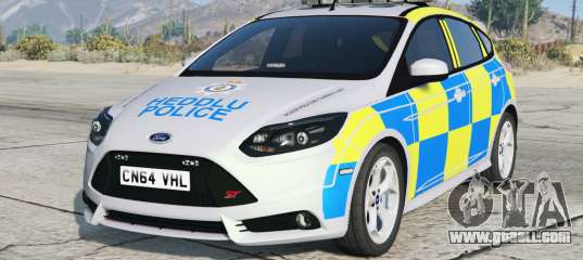 Ford Focus ST Gwent Police (DYB) for GTA 5