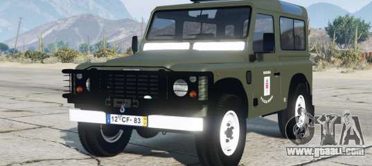 Land Rover Defender 90 Policia Naval for GTA 5