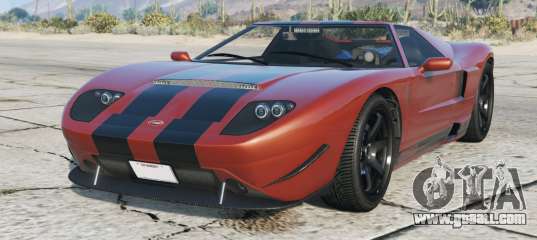 Vapid Bullet GT Police Roof Terracotta for GTA 5