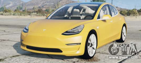 Tesla Model 3 2018 for GTA 5