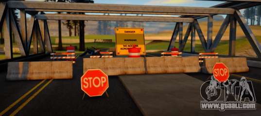 Proper Roadblock Collision for GTA San Andreas