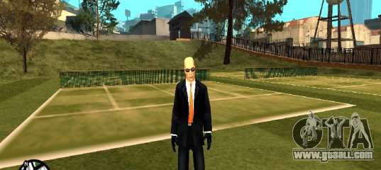 Agent 17 from Hitman 2:Silent Assassin for GTA San Andreas