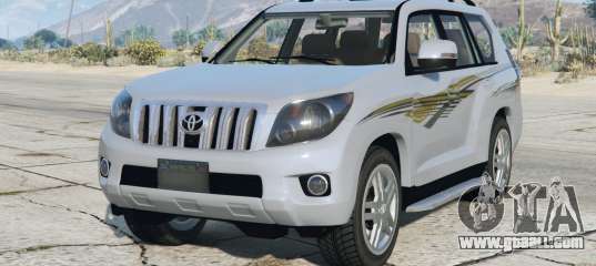 Toyota Land Cruiser Prado 5-door (150) 2009 for GTA 5